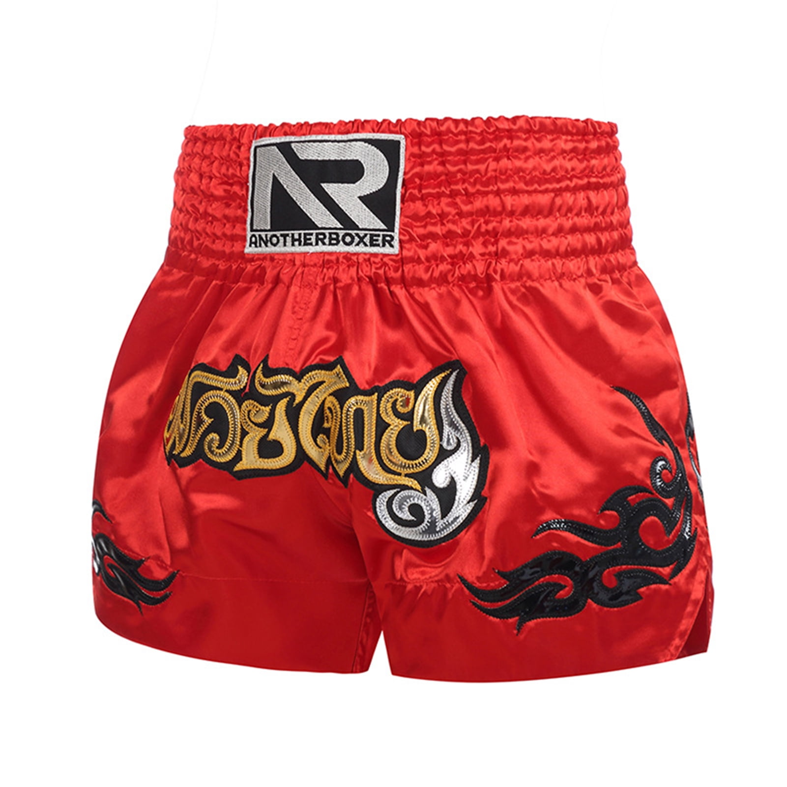Huanledash Boxing Shorts Anti-friction High Elasticity Breathable Muay ...