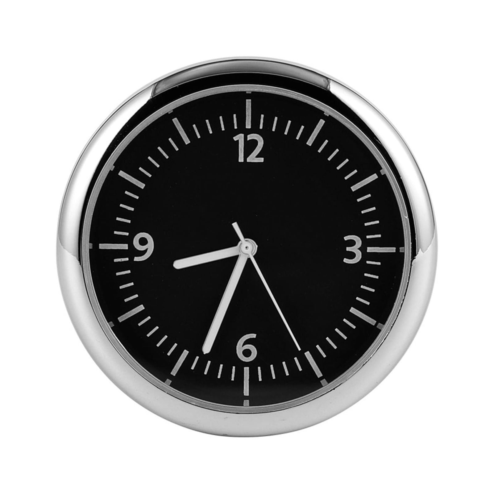 Huanledash Car Clock Round Digital Button Battery Operated High/Low ...