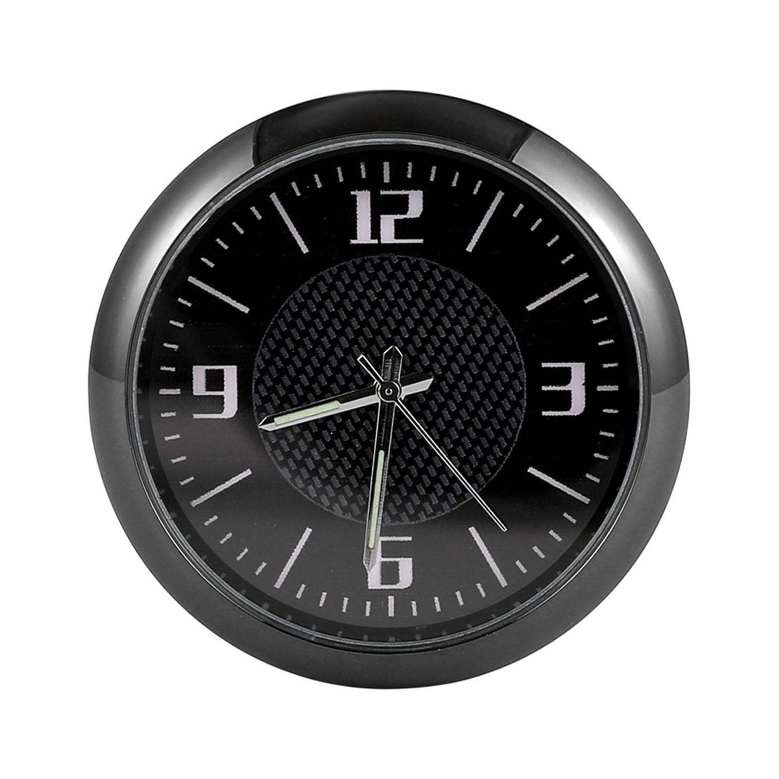 Huanledash Car Clock Round Digital Button Battery Operated High/Low ...