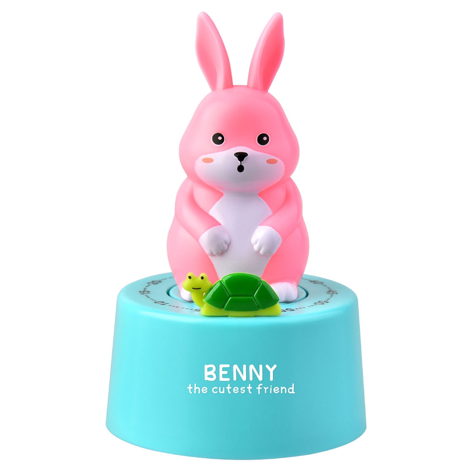 Huanledash Cartoon Mechanical Timer Cute Animal Shape 60-Minute Wind Up ...