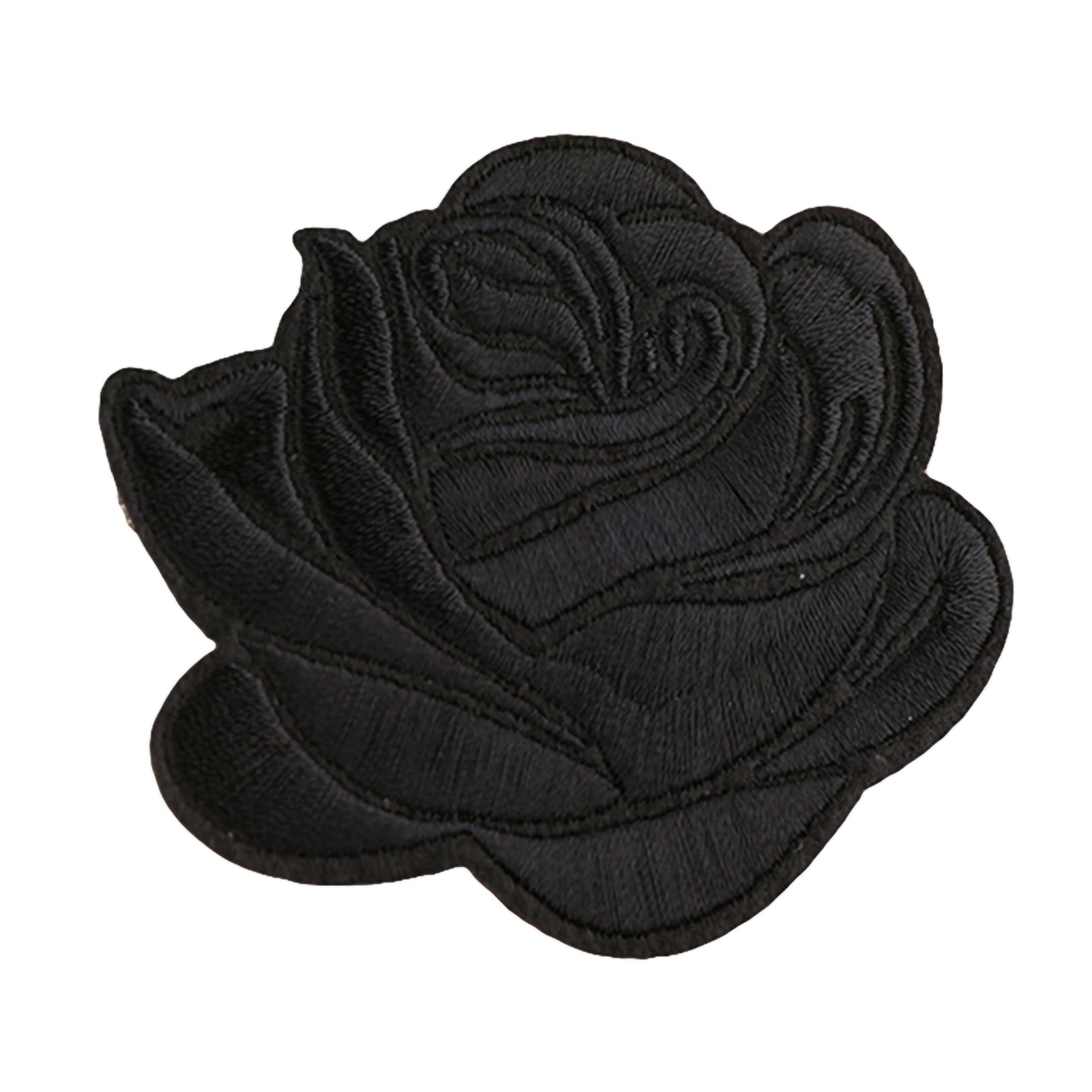 Huanledash Clothes Patch Rose Iron On Cloth Flower Badge Patch Clothes ...