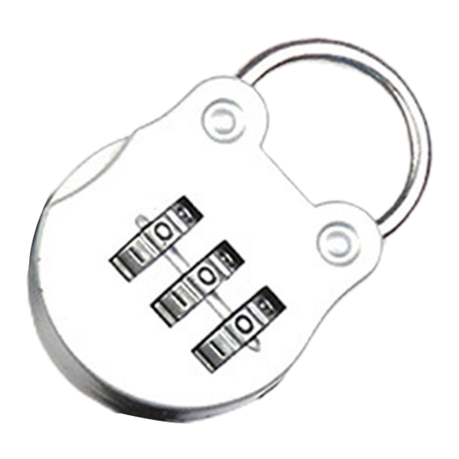 Huanledash Digit Number Lock Multipurpose Wear Resistant 6 Colors 3 ...