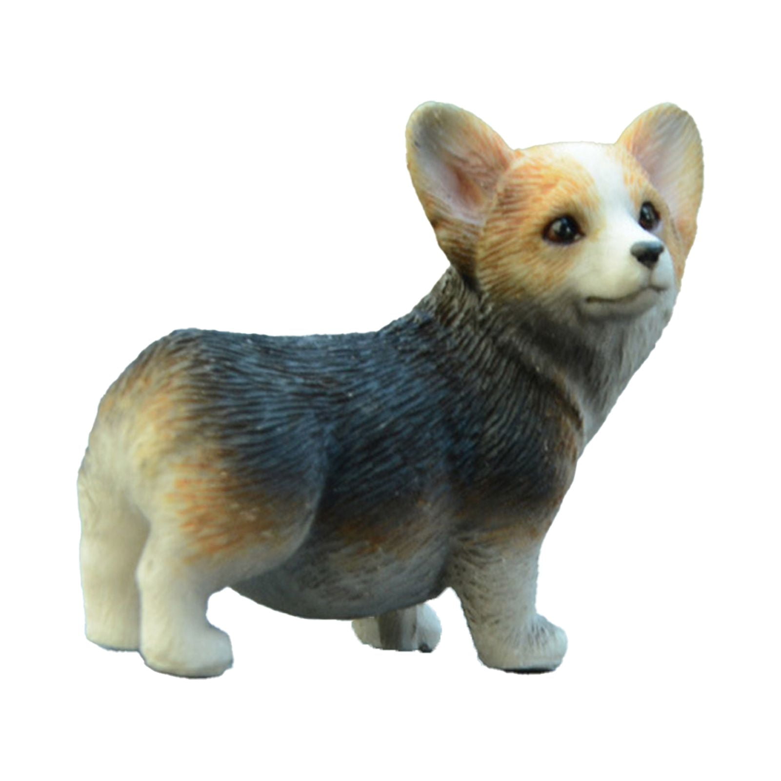 Huanledash Dog Figurines Attractive Adorable Posture DIY Material ...