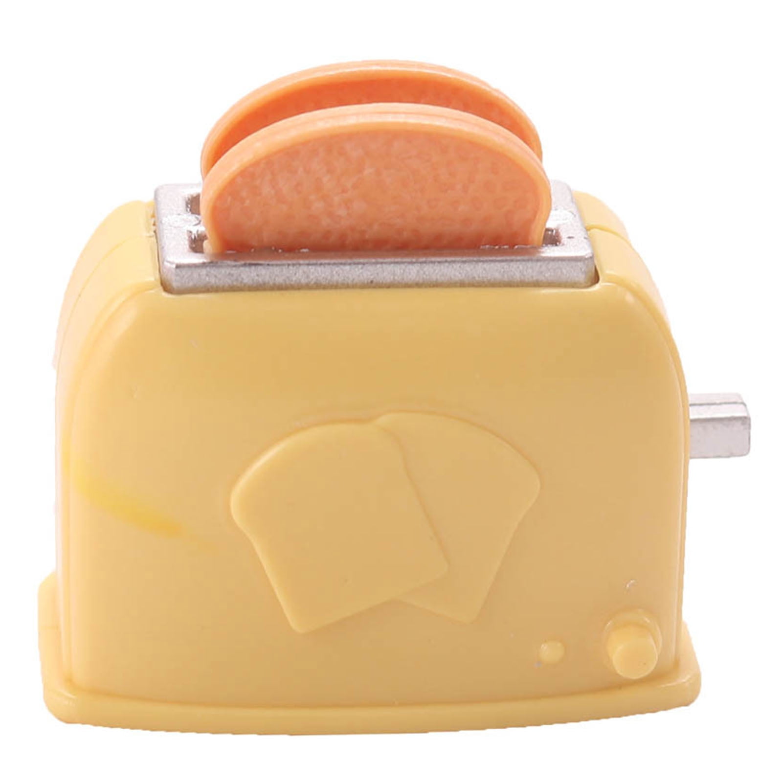 Huanledash Dollhouse Toaster Simulated Portable 1/12 Ratio Dollhouse ...