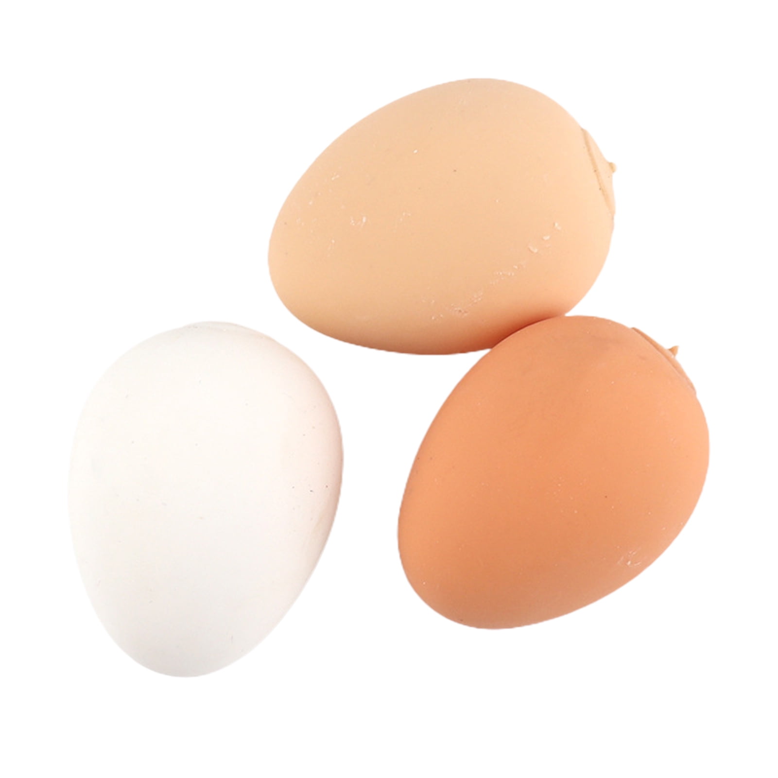 Huanledash Egg Squishes Toy Soft TPR Quick Recovery Anti-stress Ball ...