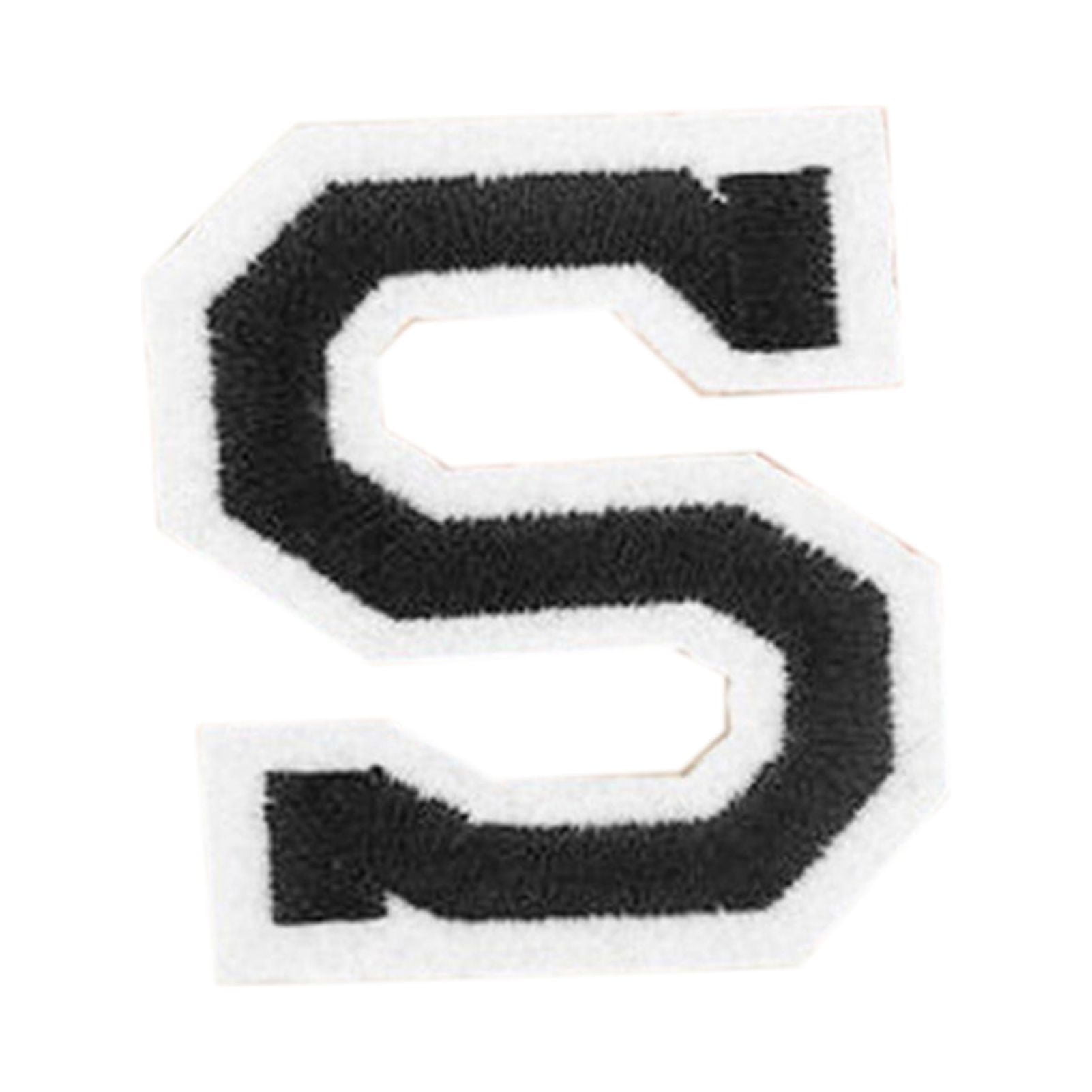 Huanledash English Alphabet Letter A-Z Embroidered Sew Iron On Patch ...