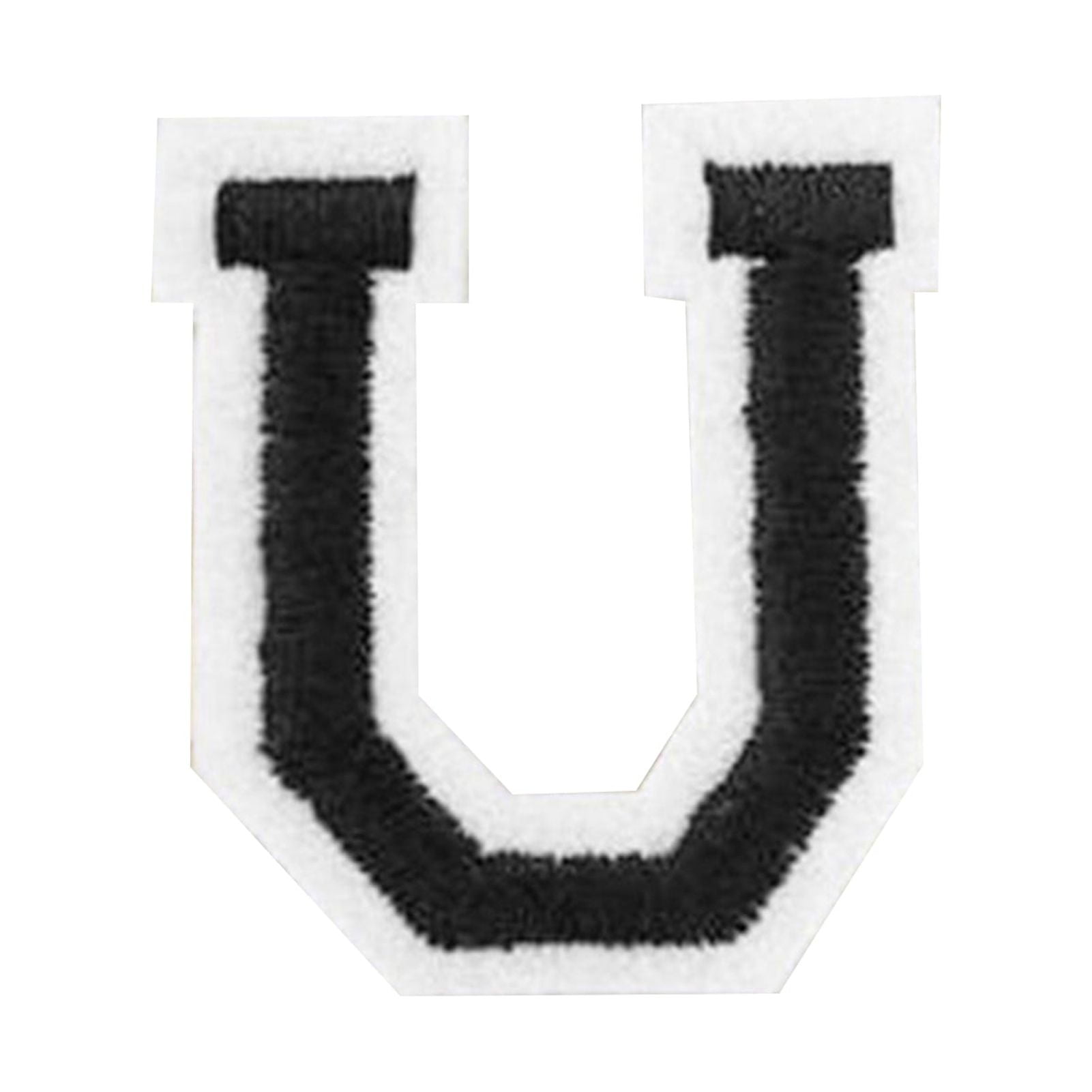 Huanledash English Alphabet Letter A-Z Embroidered Sew Iron On Patch ...