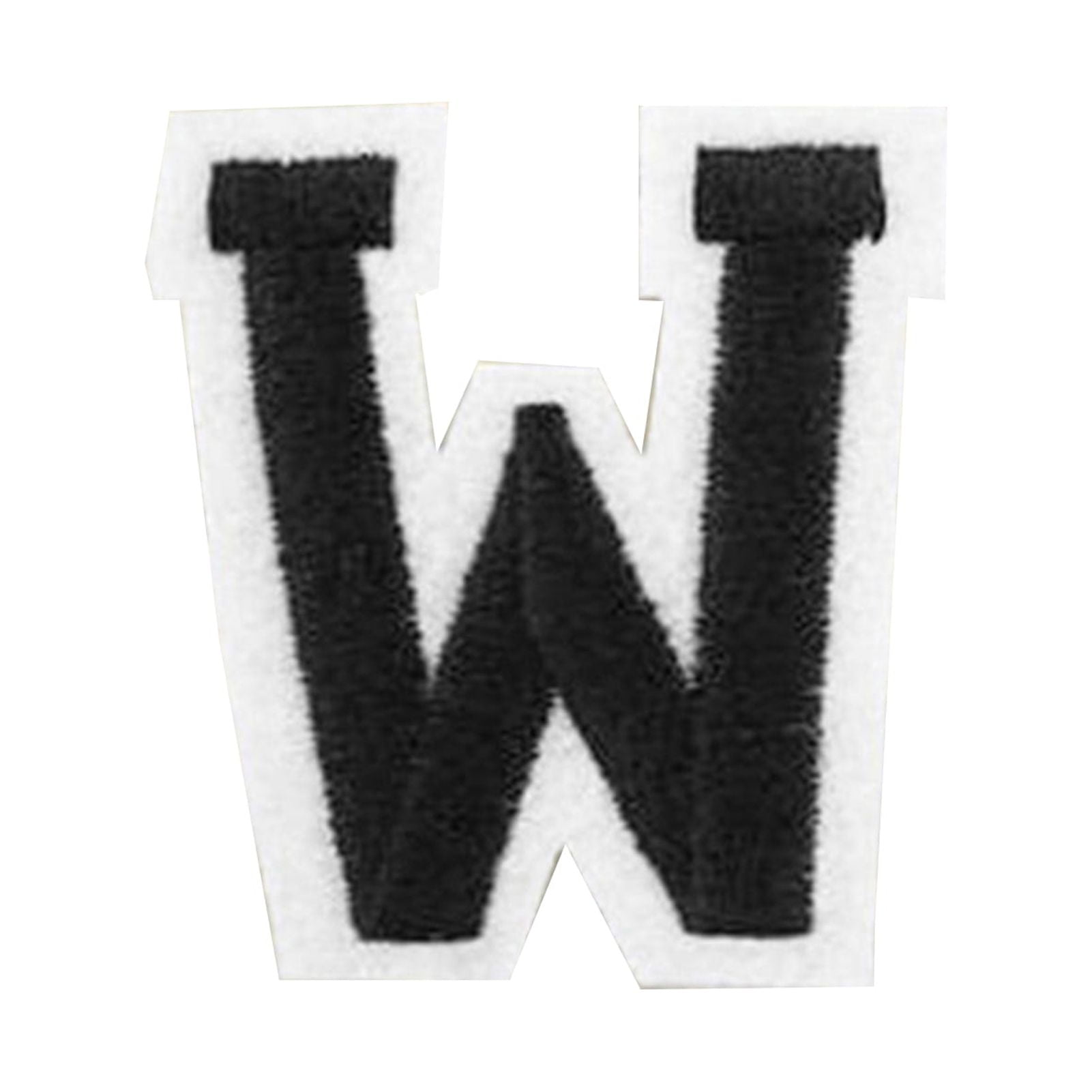Huanledash English Alphabet Letter A-Z Embroidered Sew Iron On Patch ...