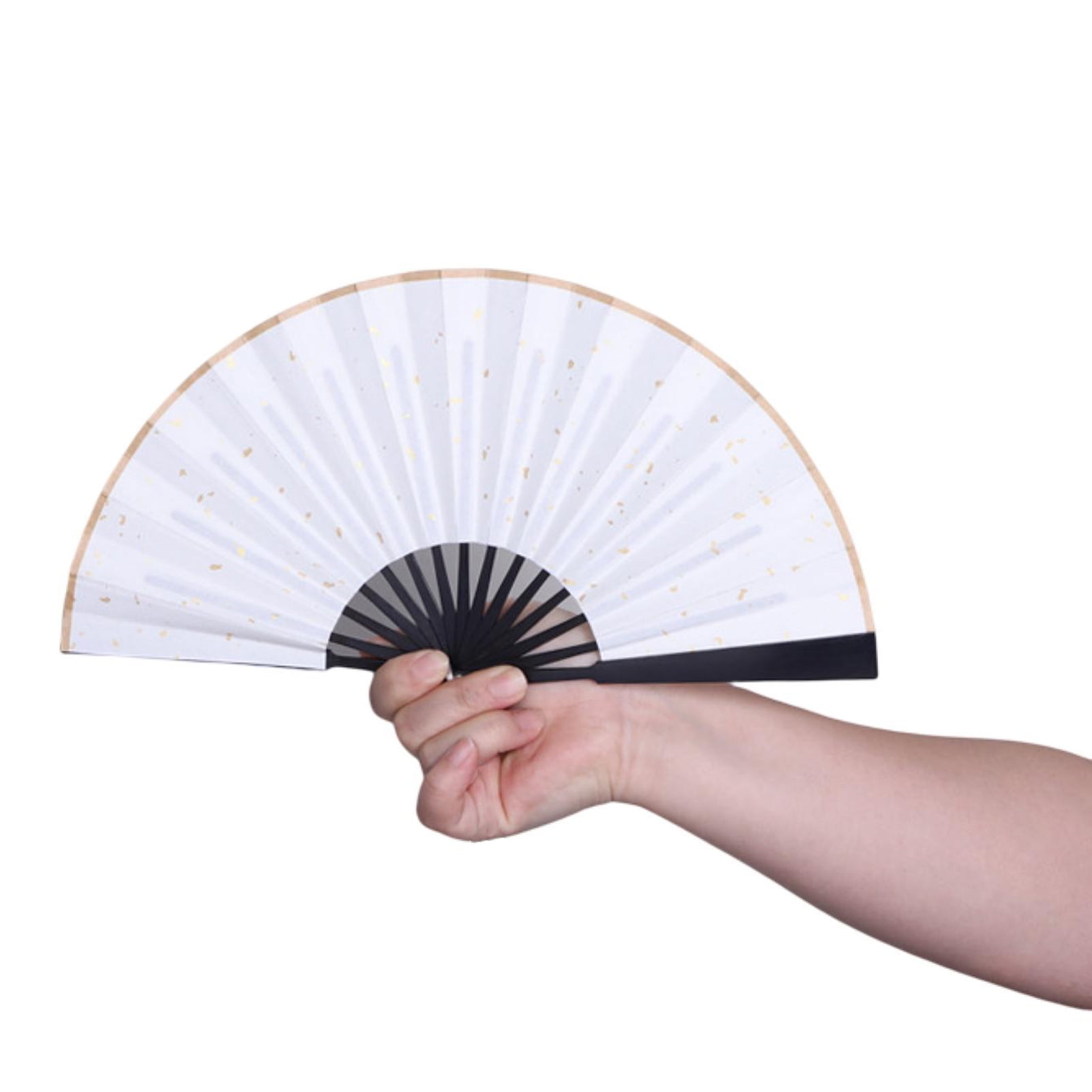 Huanledash Folding Fan Elegant DIY Lightweight 5/6 Inches Chinese Style ...