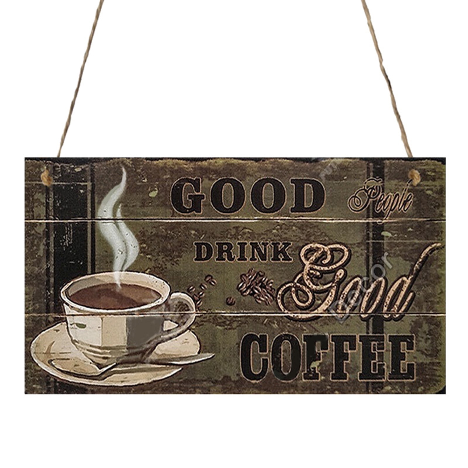 Huanledash Front Door Sign Exquisite Pattern Lanyard Design Smooth Edge ...