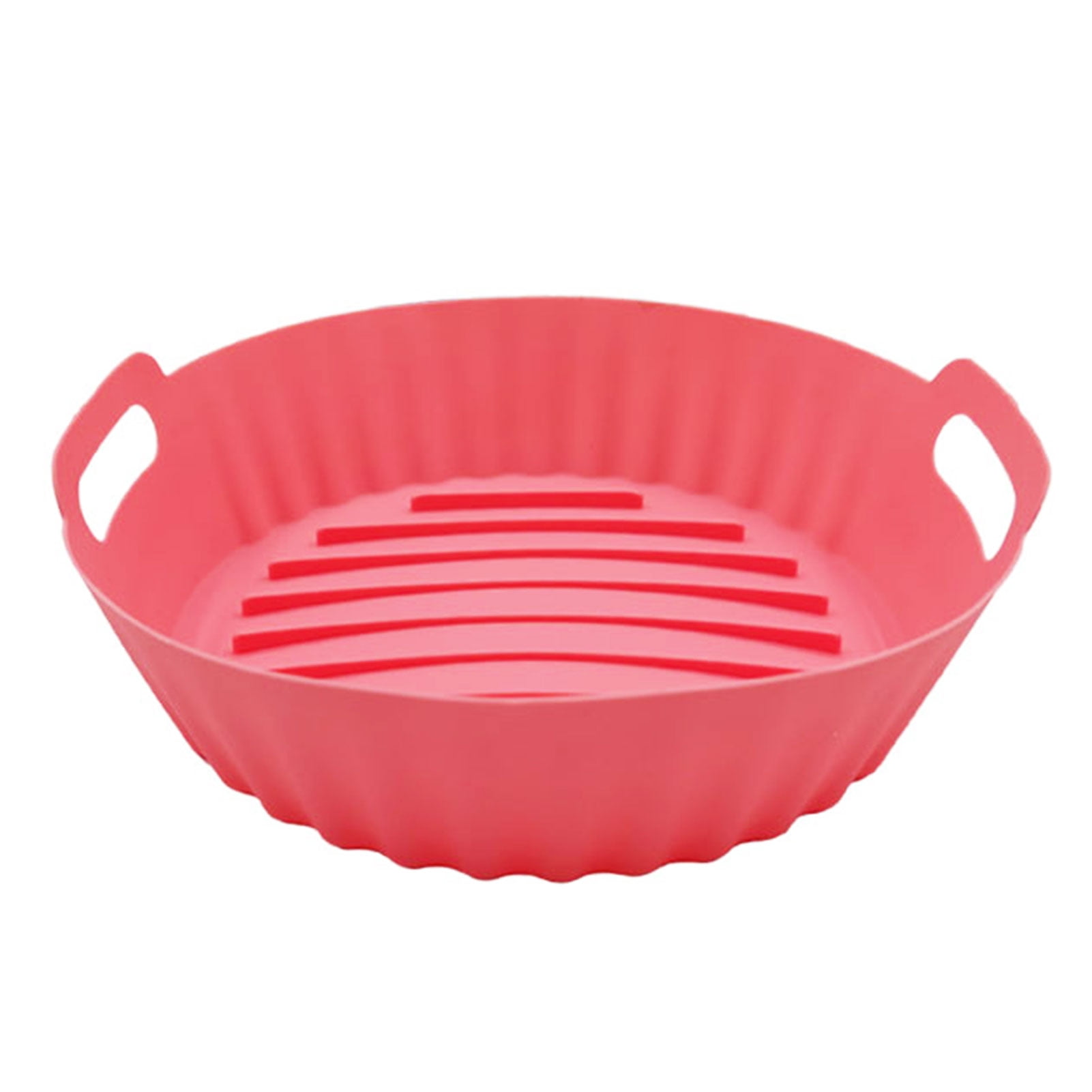 Huanledash Fryer Silicone Bakeware Reused Foldable Not Easily Deformed ...