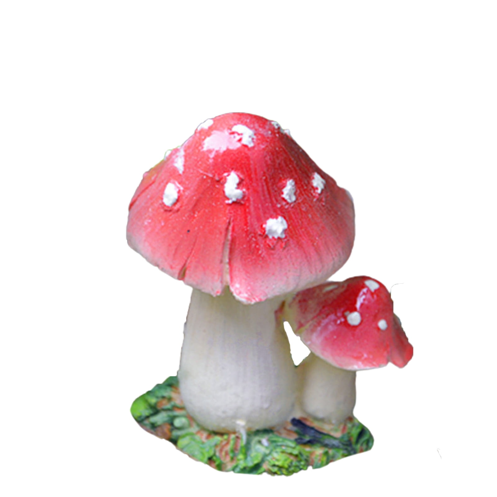 Huanledash Garden Figurine Eco-friendly UV Resistant Resin Mushroom ...