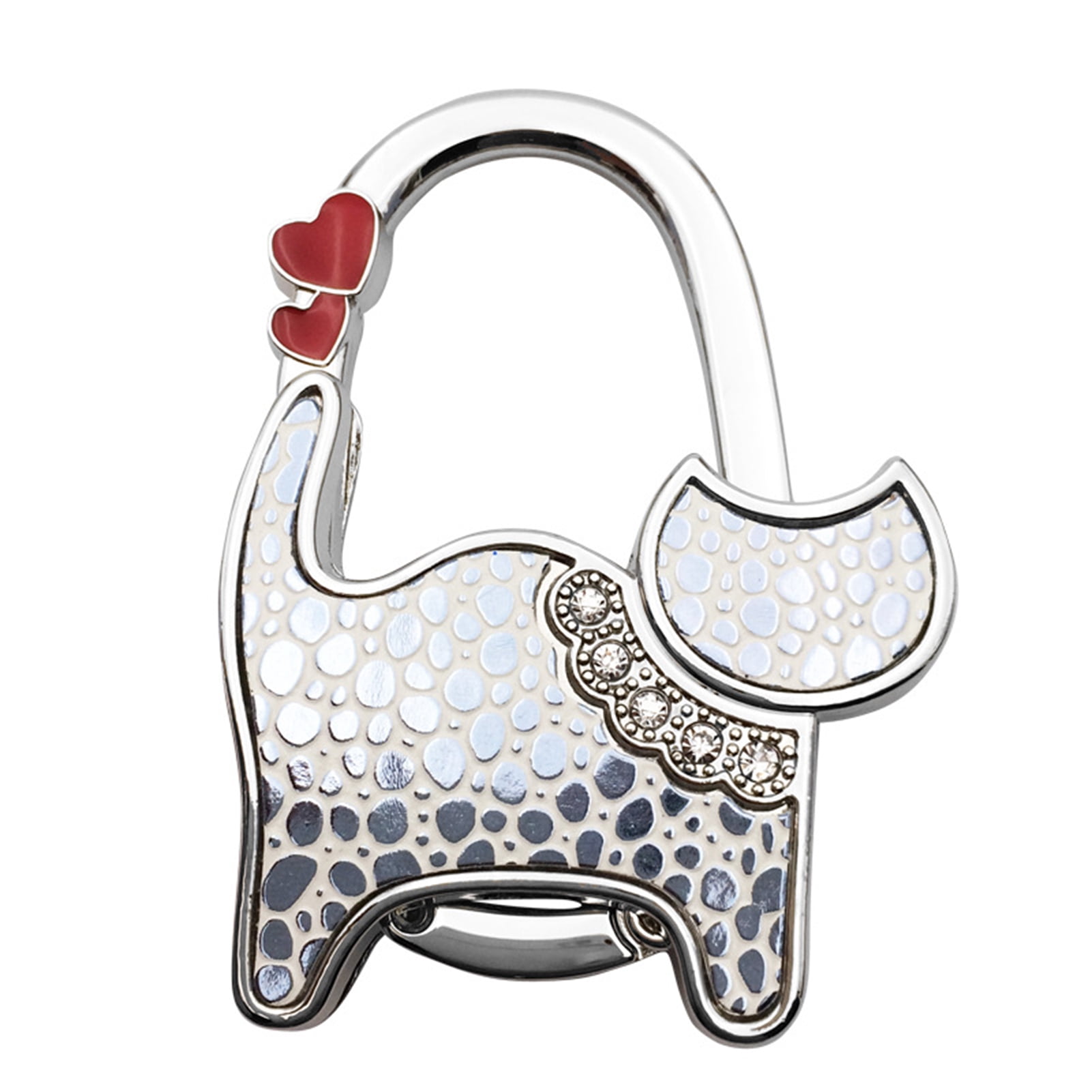 Huanledash Handbag Hanger Easy Carry Reusable Cats Shaped Gift Shining ...