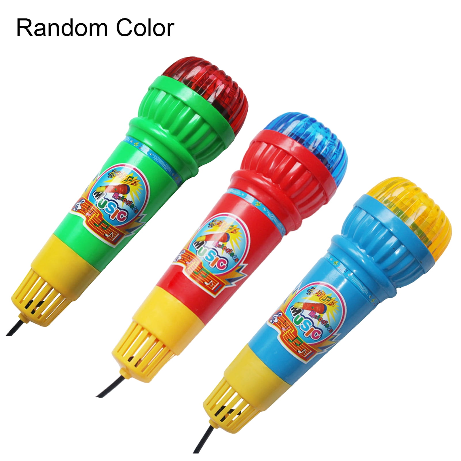 Huanledash Kids Echo Microphone Mic Voice Changer Toy Birthday Party ...