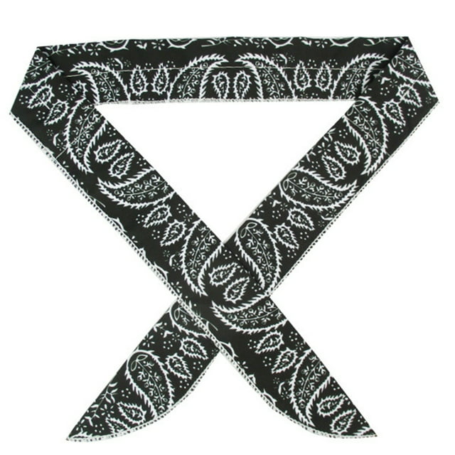 Huanledash Leaves Print Long Cotton Ice Scarf Cold Feeling Neck Cooling ...