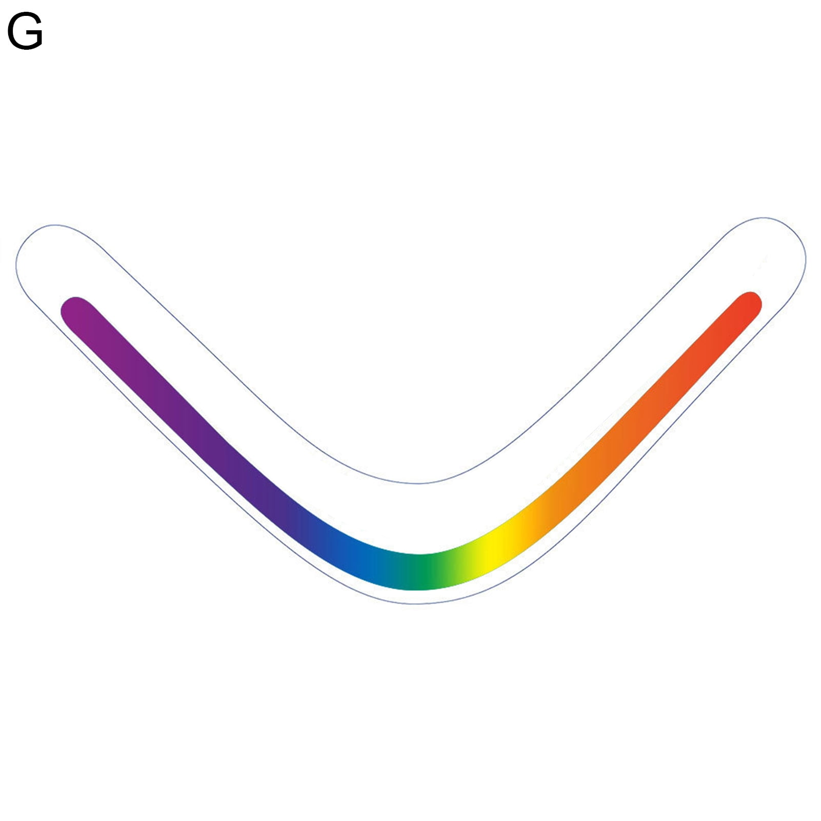 Huanledash Light Bar Skin Stickers Luminous Self-adhesive Gradient ...