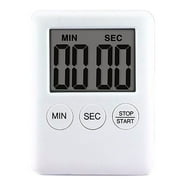 Mainstays Digital Kitchen Timer, Magnetic Countdown Count up Timer with ...