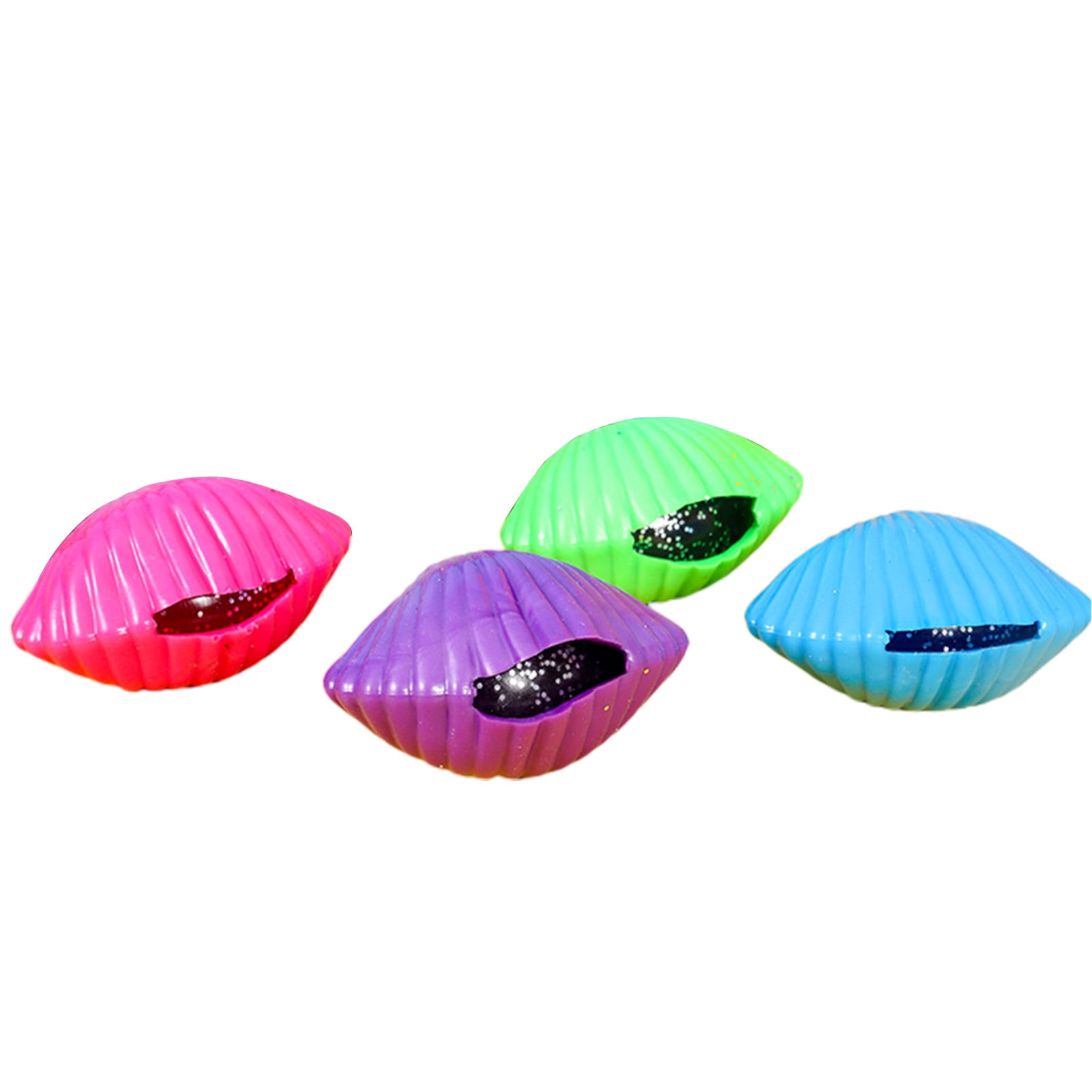 Huanledash Mermaid Squeeze Toy Simulation Seashells Soft TPR Quick ...