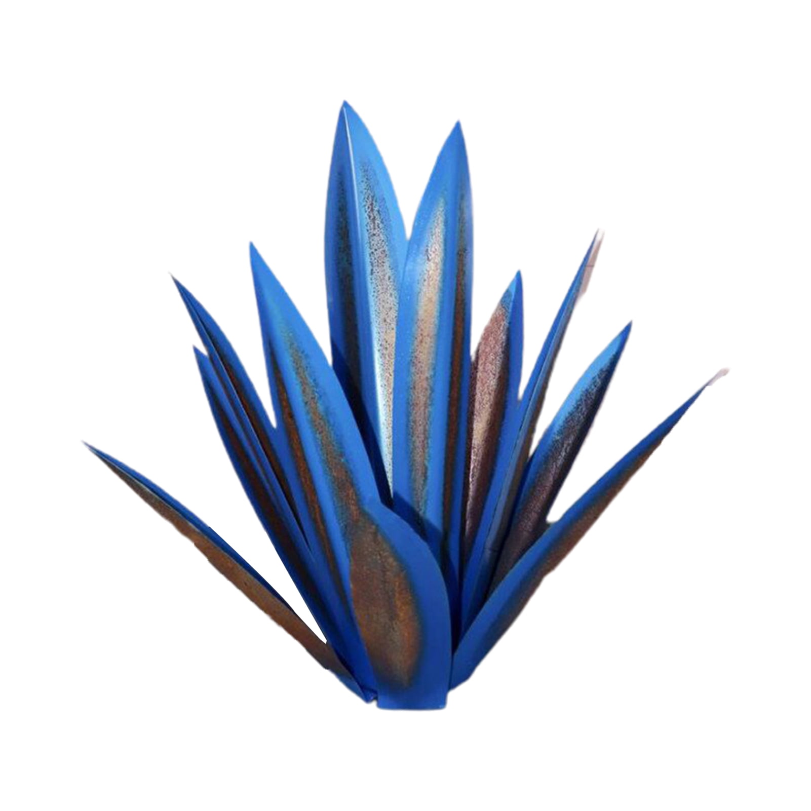 Huanledash Metal Plant Exquisite Non-fading Multicolor Metal Art ...