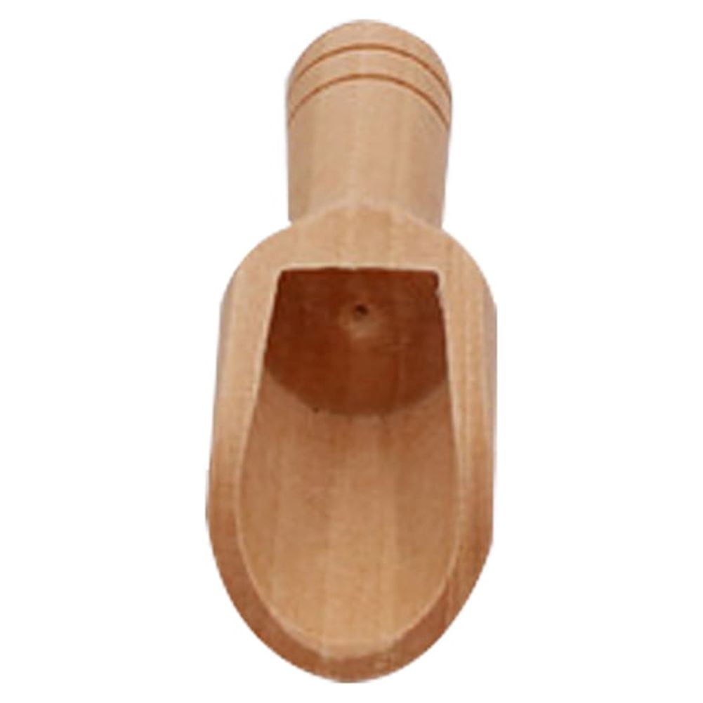 Huanledash Natural Wooden Coffee Tea Sugar Salt Powder Spoon Scoop ...