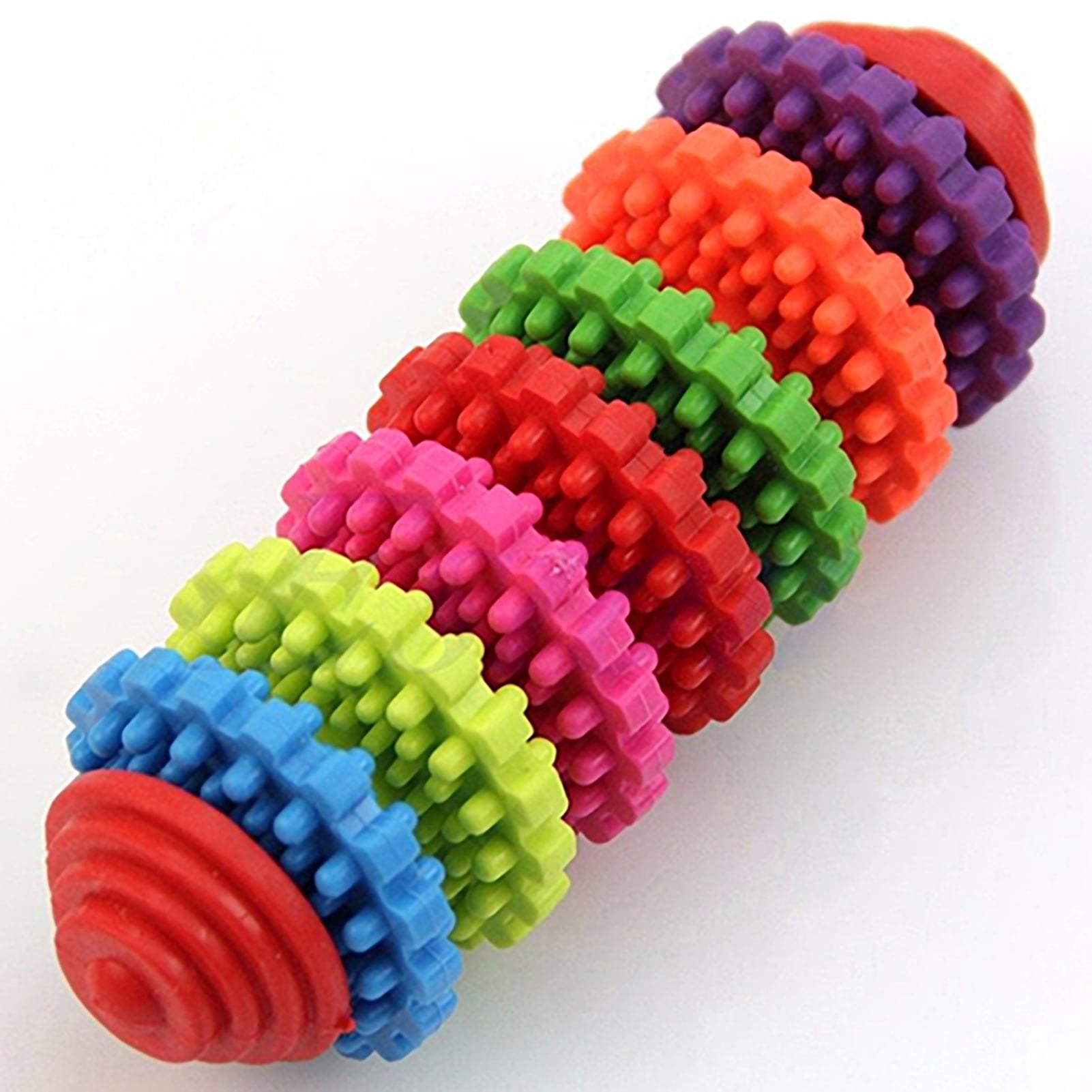 Huanledash Pets Dogs Puppy Colorful Rubber Dental Teething Healthy ...