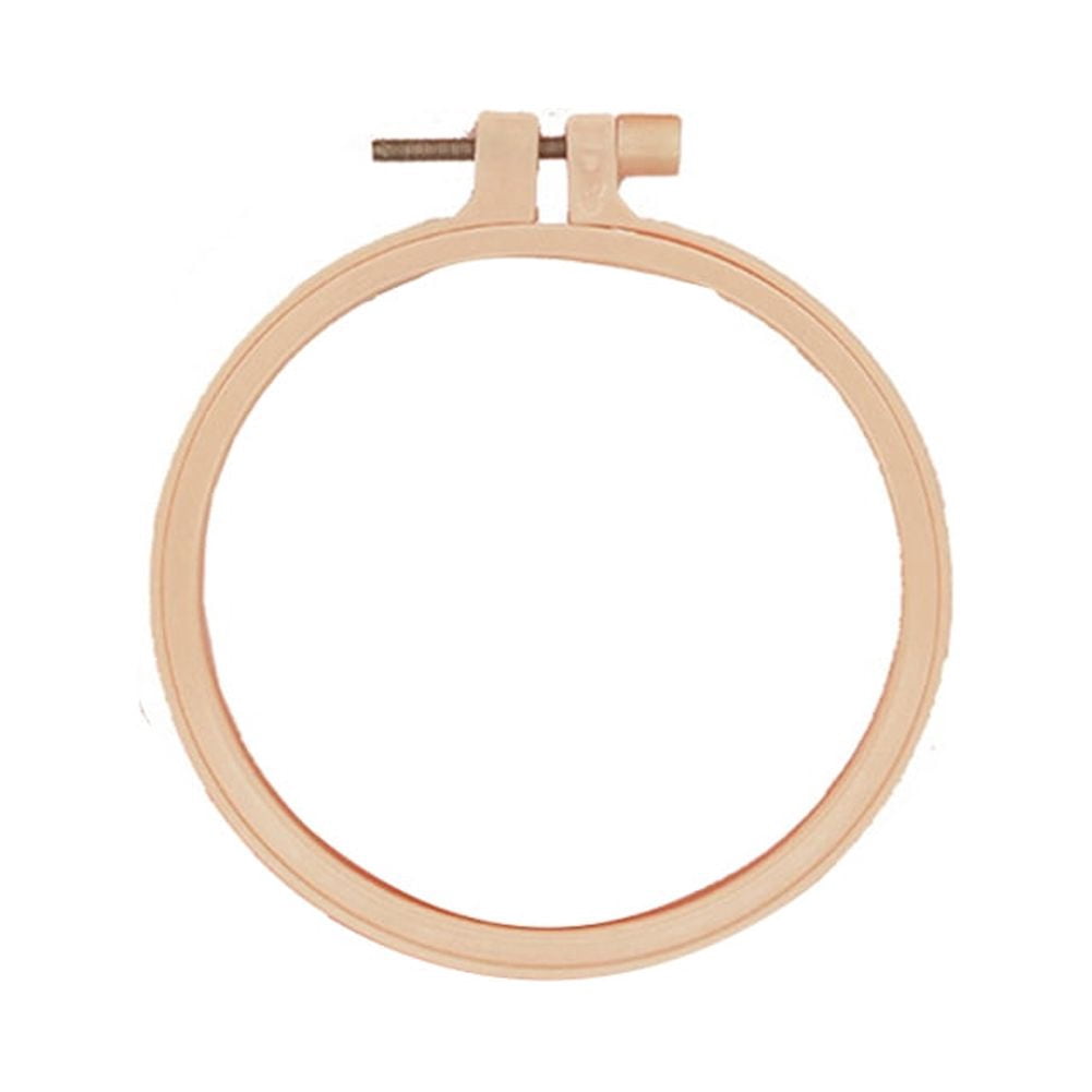 Huanledash Plastic Cross Stitch Embroidery Hoop Circle Sewing Frame DIY ...