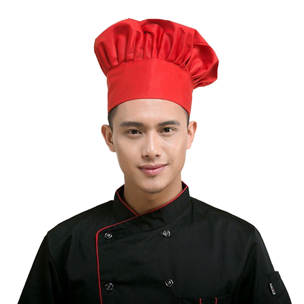 Huanledash Professional Stretchy Adjustable Men Cap Kitchen Cook Baker ...