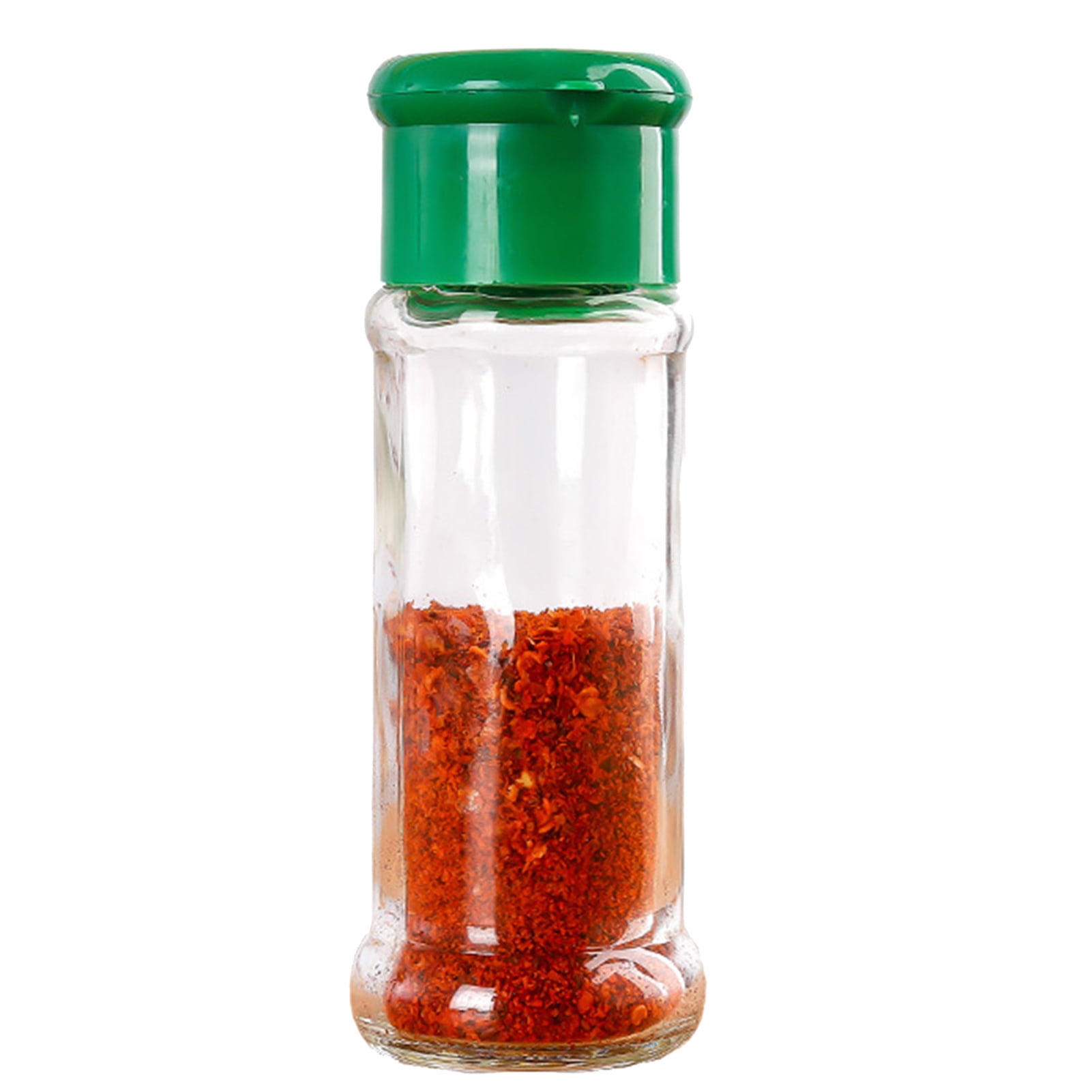 Huanledash Spice Jar with Lid Clear Detachable Reusable Refillable ...