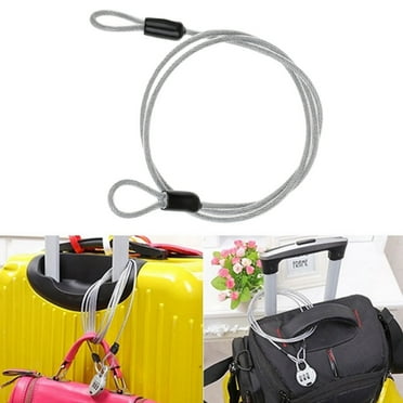 Unique Bargains Security Steel Cable Lock - 2.5mm Diameter - Walmart.com