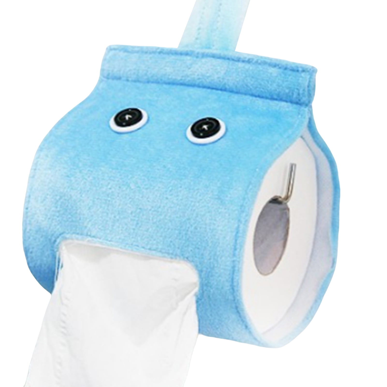 Huanledash Toilet Paper Holder with Lanyard Easy Replenishment Smooth ...