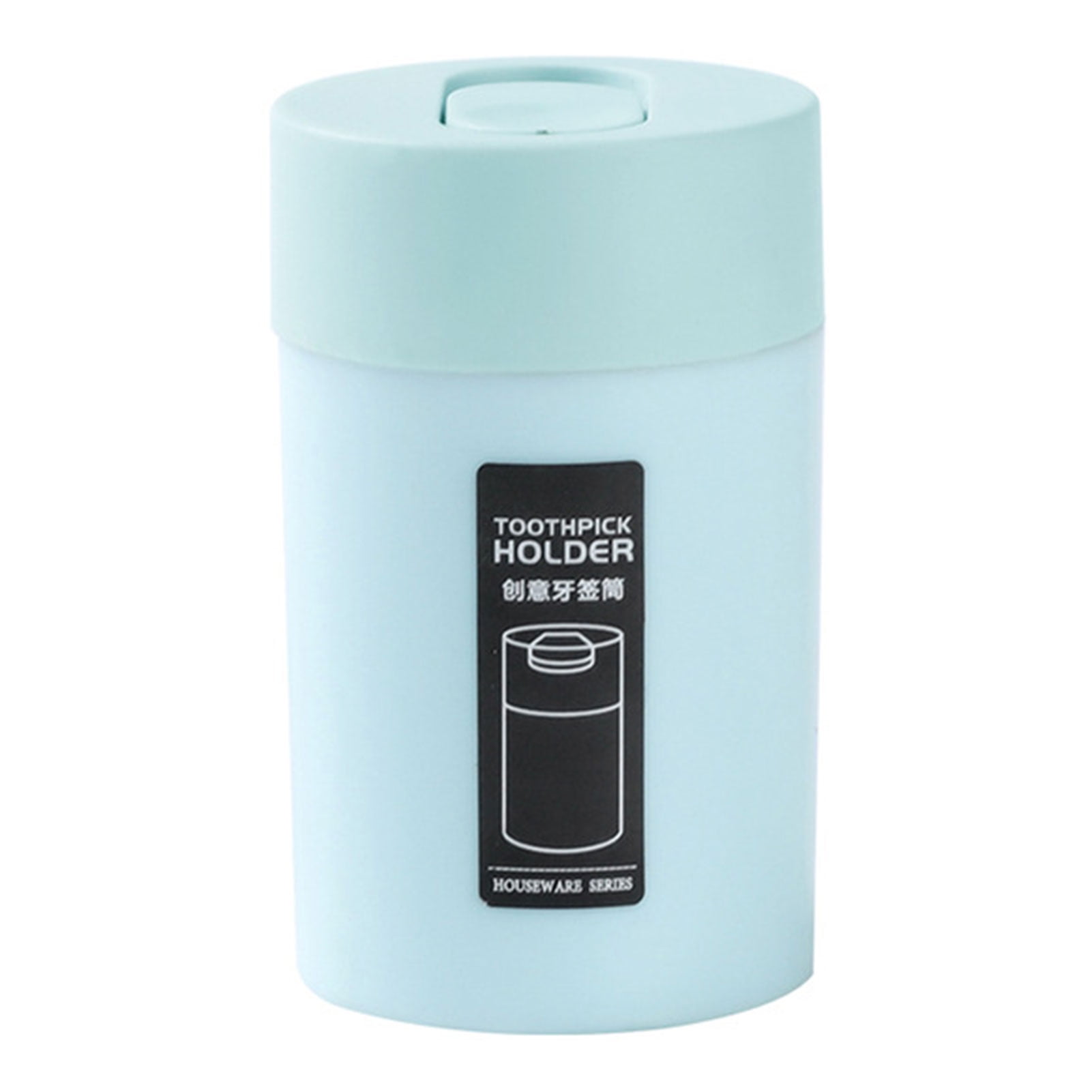 Huanledash Toothpick Holder Large Capacity Toothpick Dispenser Single ...