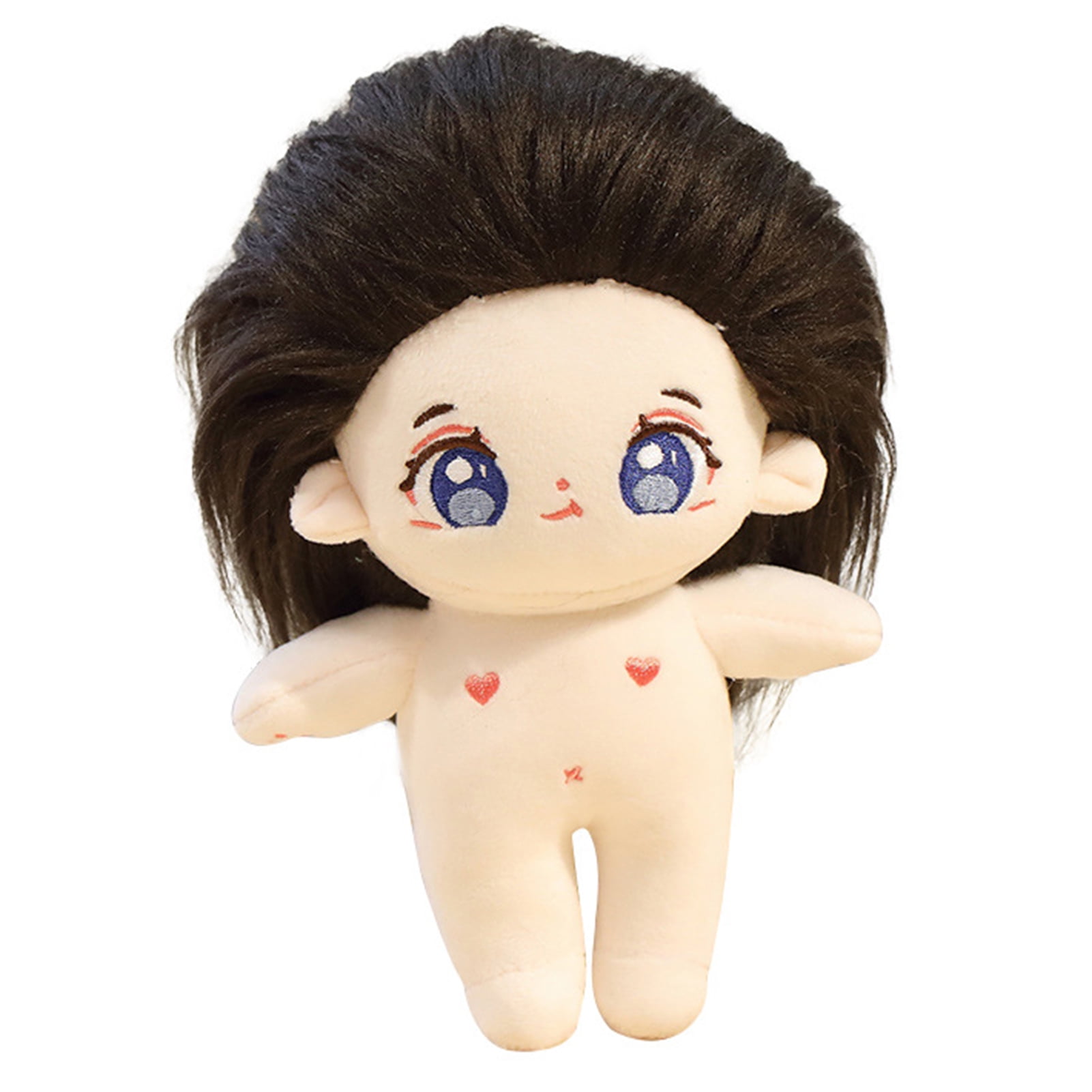Huanledash Toy Doll Vivid Expression Super Soft Handmade Multi-purpose ...