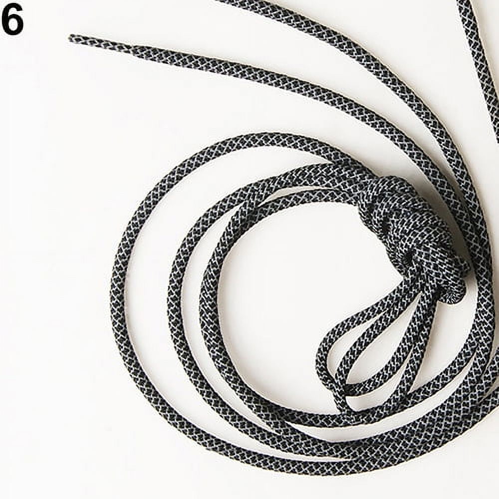 Huanledash Unisex Reflective Round Rope Shoe Laces Durable Running ...