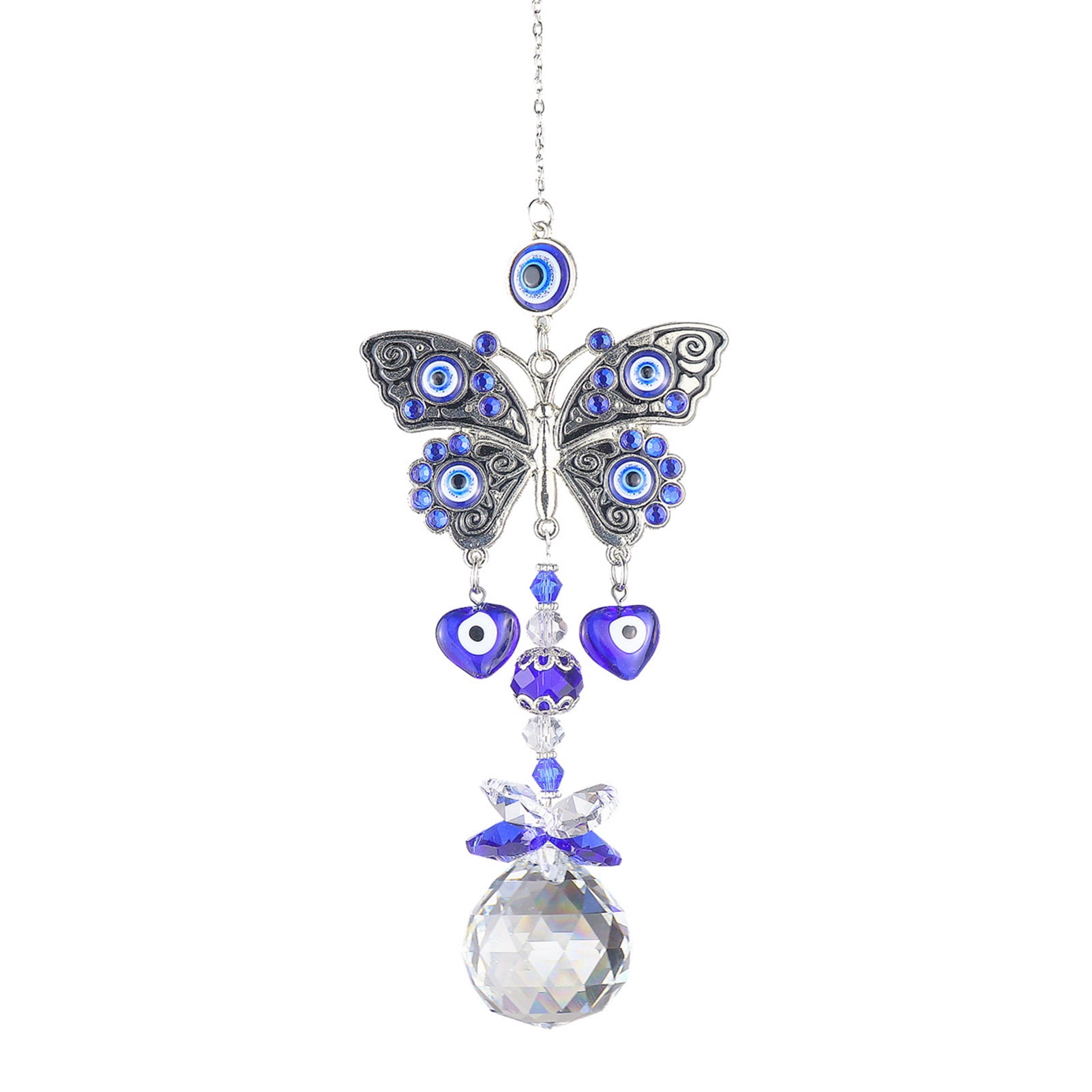 Huanledash Wall Hanging Pendant Creative Shape Sparkling Reflective ...