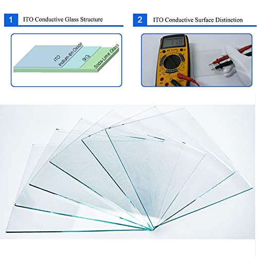 Huanyu ITO Coated Conductive Glass Transparent Indium Tin Oxide Coated Conductive Glass for Lab ...