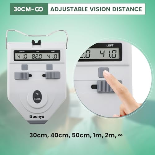 Huanyu Optical Digital Pupilometer with Memory Function LED Pupil ...