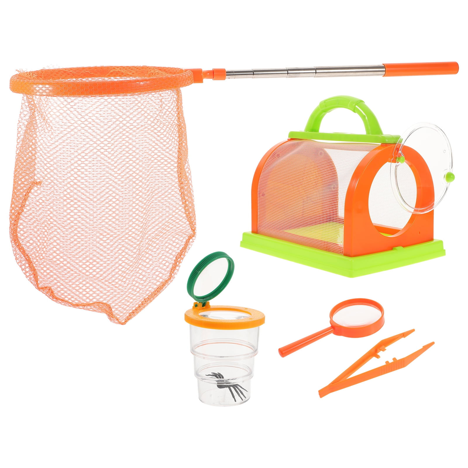 Huaq 1 Set Critter Catcher Bug Cage With Magnifying Glass for Kids Boys and Girls - Walmart.com