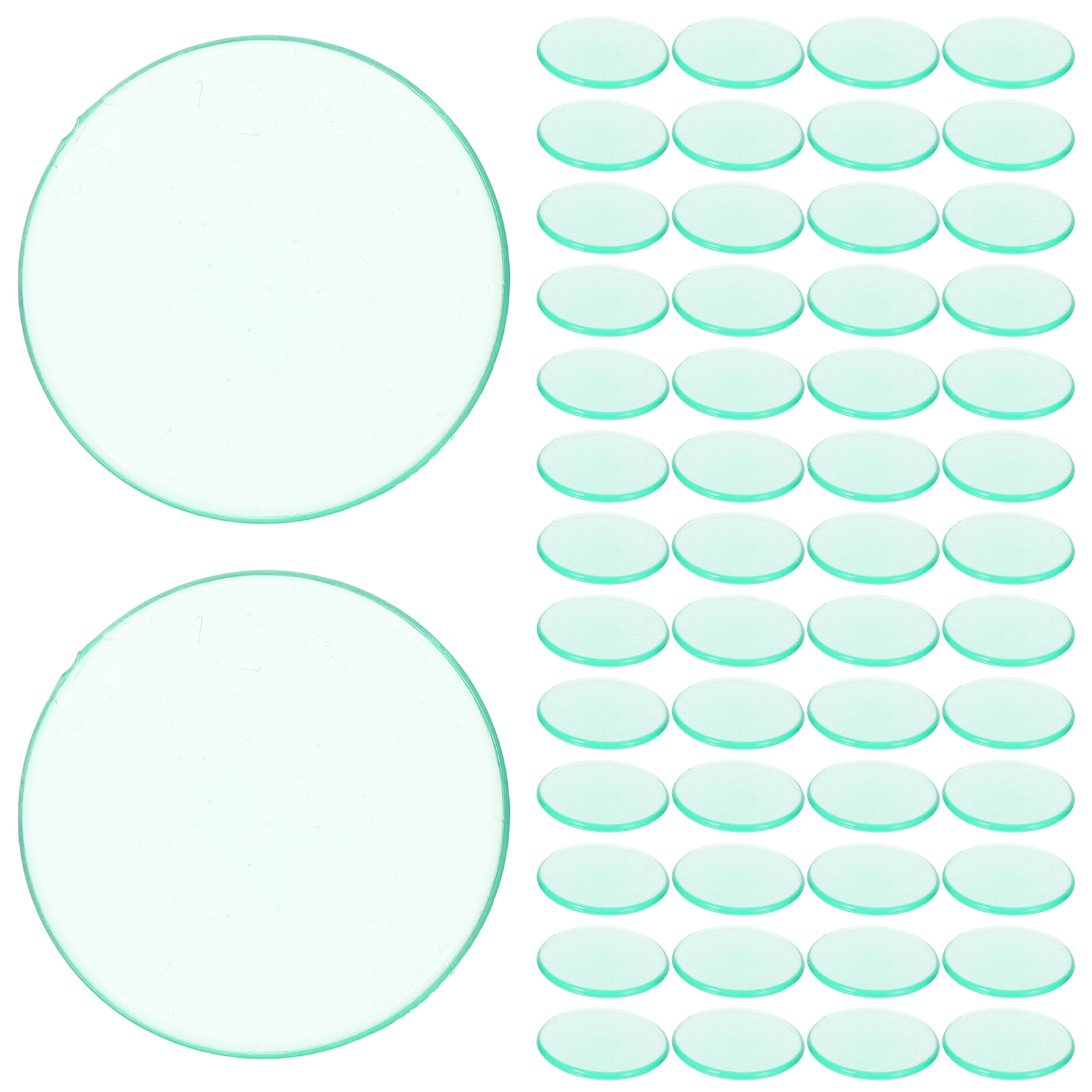 Huaq 100pcs Translucent Bingo Markers Bingo Supplies Plastic Bingo ...