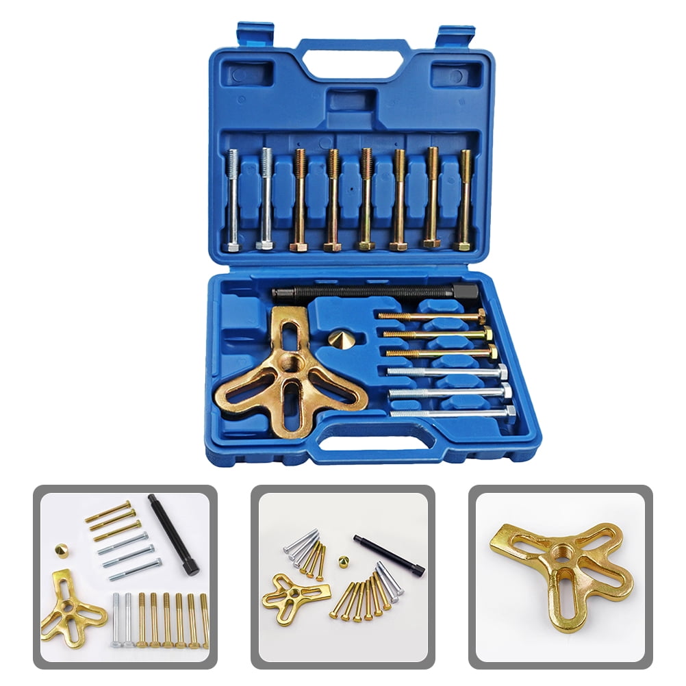 Huaq 17-piece set of car steering wheel puller remover puller steering ...