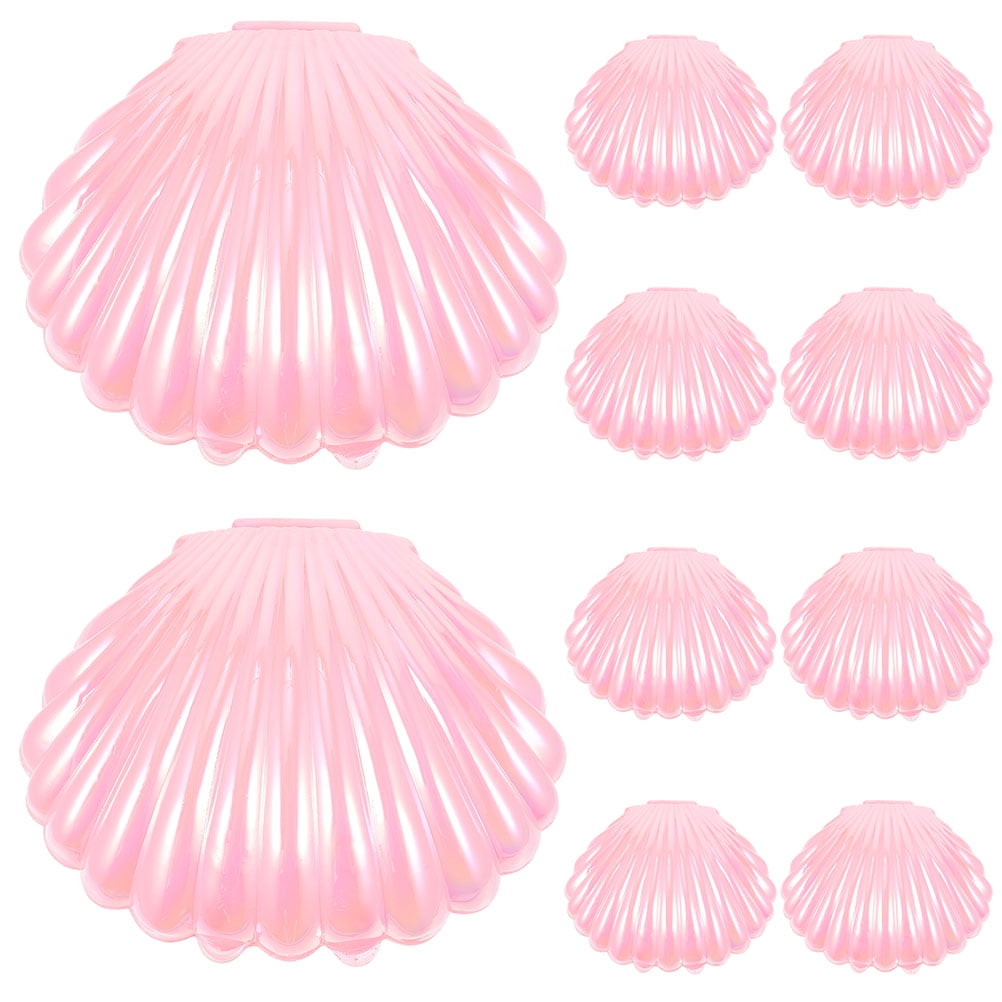Huaq 30Pcs Sea Shells Candy Boxes Seashell Party Favor Containers Mini ...