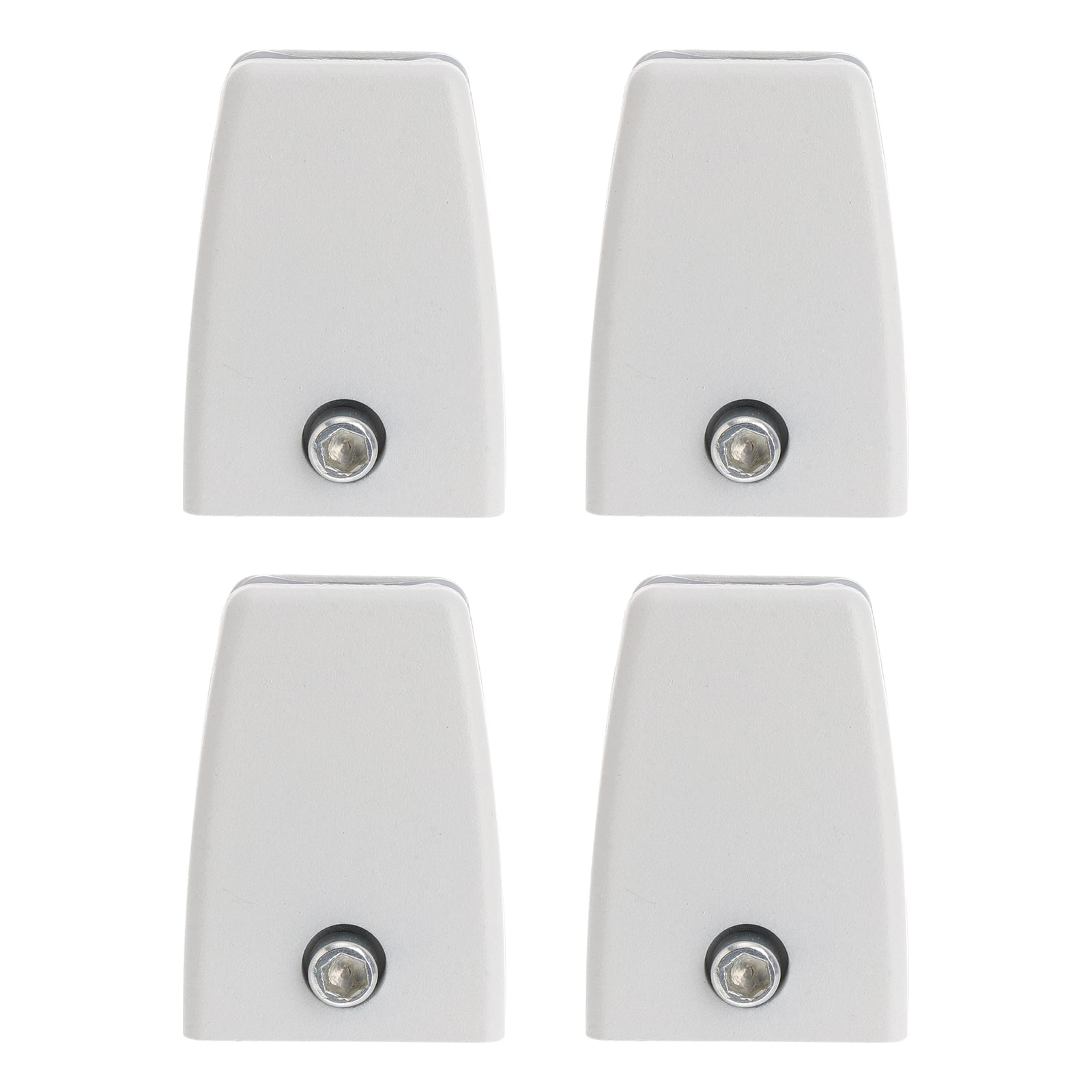 Huaq 4 Pcs Desk Partition Support Brackets Screen Partition Clips ...