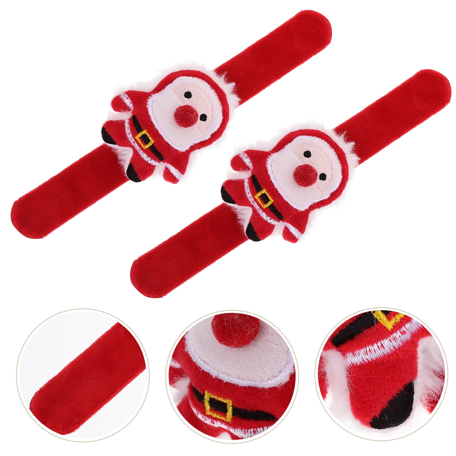Huaq Cartoon Papa Circle Cute Children's Plush Doll Bracelet 4pcs ...