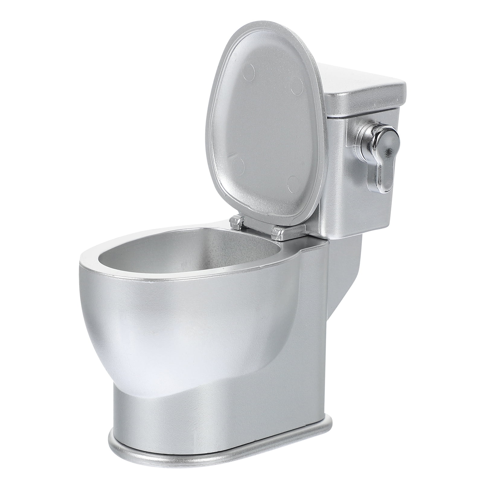 Huaq Doll House Toilet Mini flushing Toilet Toy Doll House Miniature ...