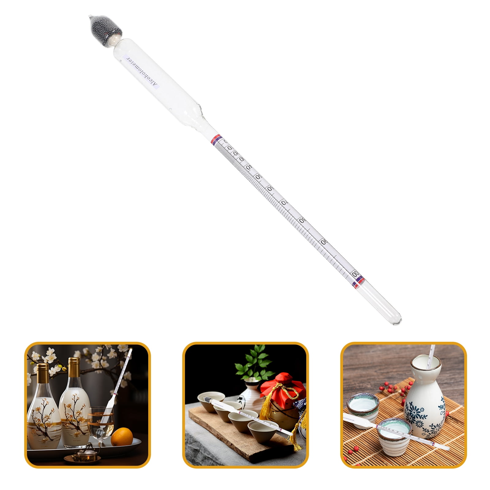 Huaq Double scale alcohol meter liquor alcohol concentration meter ...