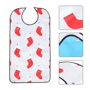 [50 Pack] Disposable 22 Inch Adult Poly Crab Bibs to Protect Clothes ...
