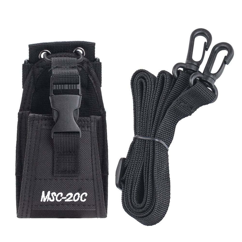 Huaq Nylon Radio Holster Universal Radio Pouch Adjustable Interphone ...