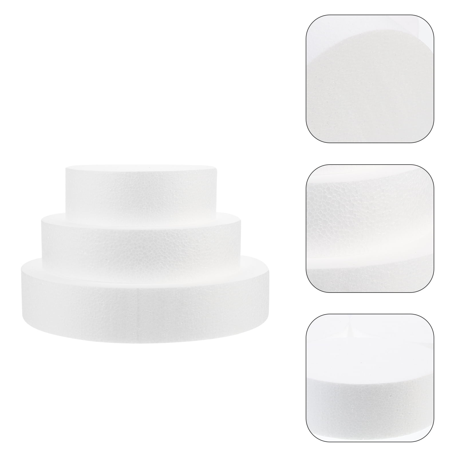 Huaq Prosthetic foam cake embryo model (diameter 15cm*height 5cm ...