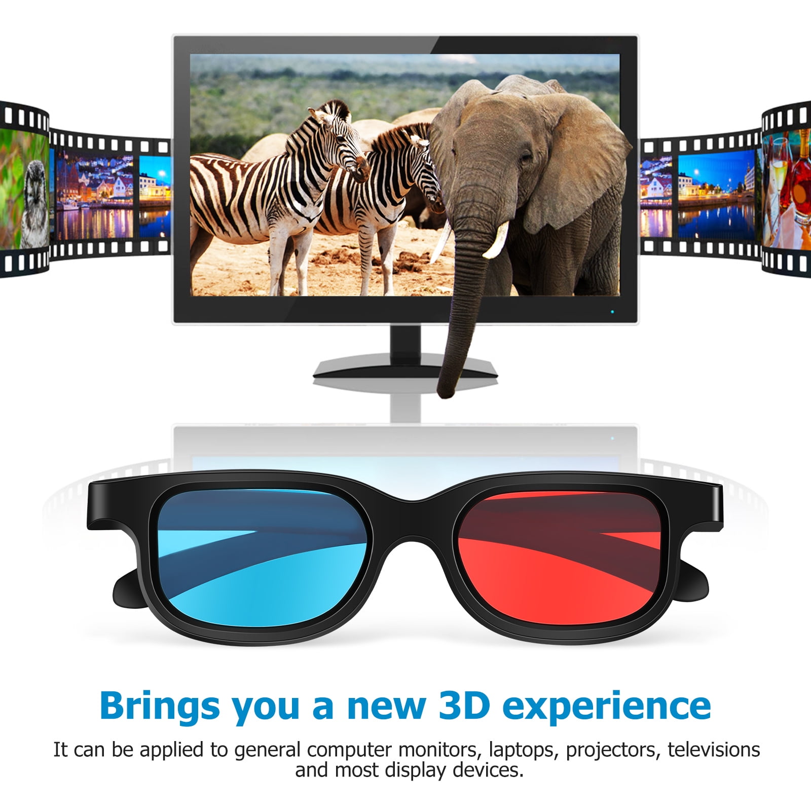Video Display Glasses 3d Televisions Products