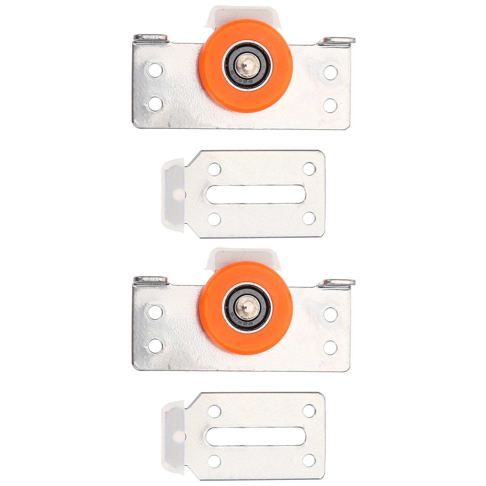 Huaqiet 2 Sets Sliding Cabinet Door Track Wardrobe Wheel Wardrobe ...