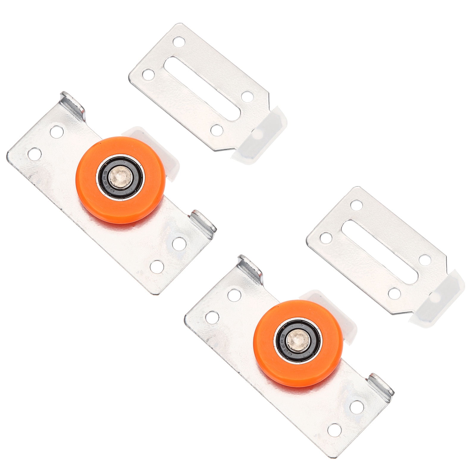 Huaqiet 2 Sets Wardrobe Pulley Door Roller Sliding Door Pulley Wardrobe ...
